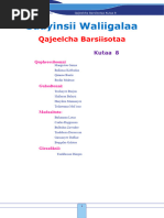 Barsiisota Barnoota Hawaasaa Kutaa 8 Final | PDF