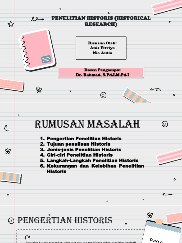 Penelitian Historis | PDF