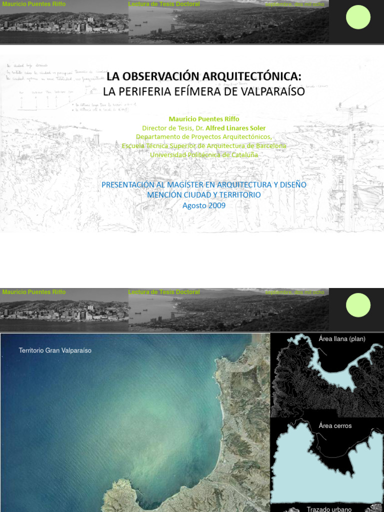 Mauricio Puentes Riffo Lectura de Tesis Doctoral Septiembre, Dos Mil ...