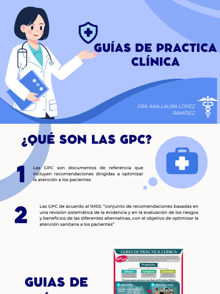 Guías de Practica Clínica - Ana - Laura - López | Descargar gratis PDF | Seguridad del paciente ...