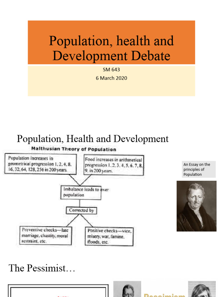 Population, Health & Development | PDF | Social Science | Technology & Engineering