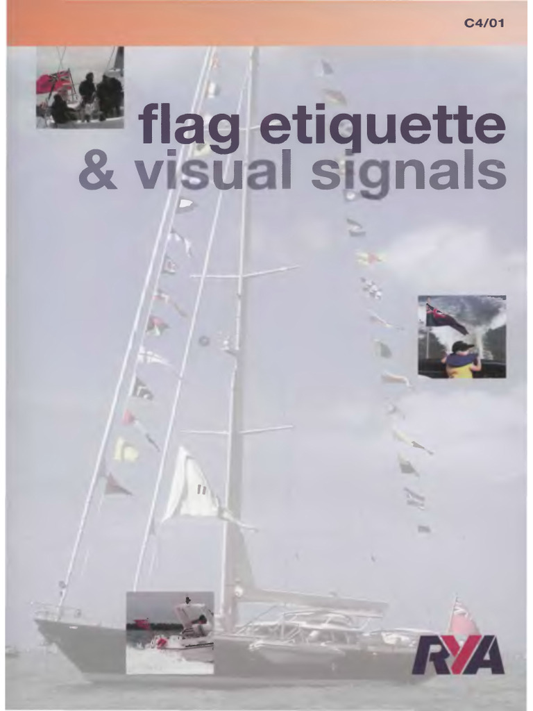 RYA Flag Etiquette & Visual Signals | PDF