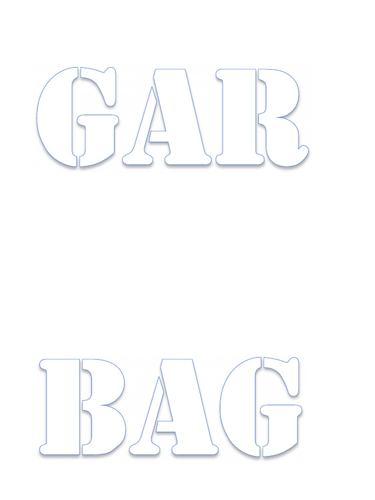 stencil garbage | PDF