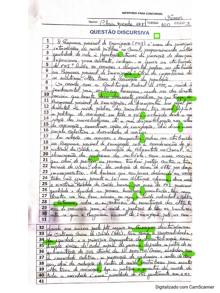 Chris Macedo - Ciclo 3 Oficial | PDF