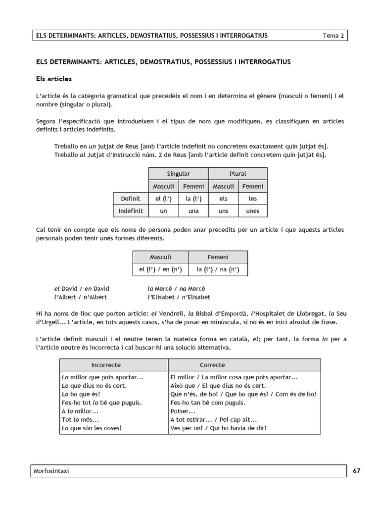 Determinants | PDF