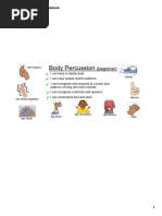 Clap Pat Snap Body Percussion Teacher Guide | PDF