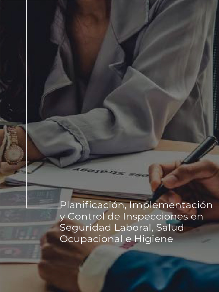 1 Planificacion Implementaciony Control de Inspecciones en SSO1 ...