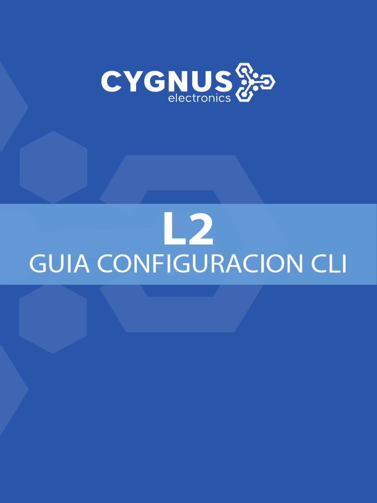 L2 - Guia de Configuracion CLI | PDF | Ip Address | Command Line Interface