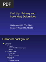 Millard's Technique for Cleft Lip Repair | PDF | Human Nose | Plastic ...