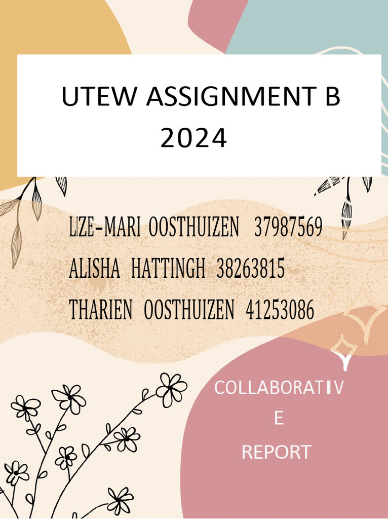 Utew Assignment B 2024 | PDF | Critical Thinking | Thought