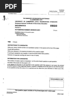 JCE Science Paper 2 | PDF | Waves | Force