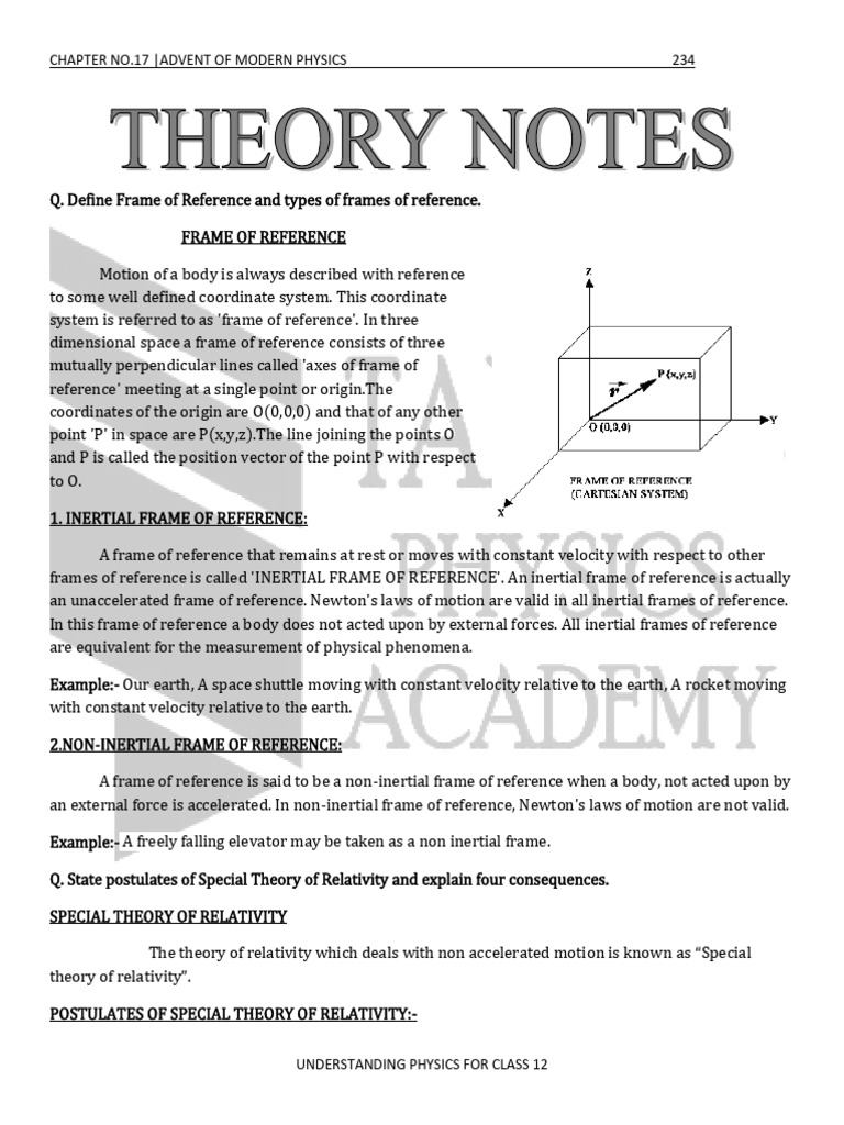Theory | Download Free PDF | Photoelectric Effect | Special Relativity