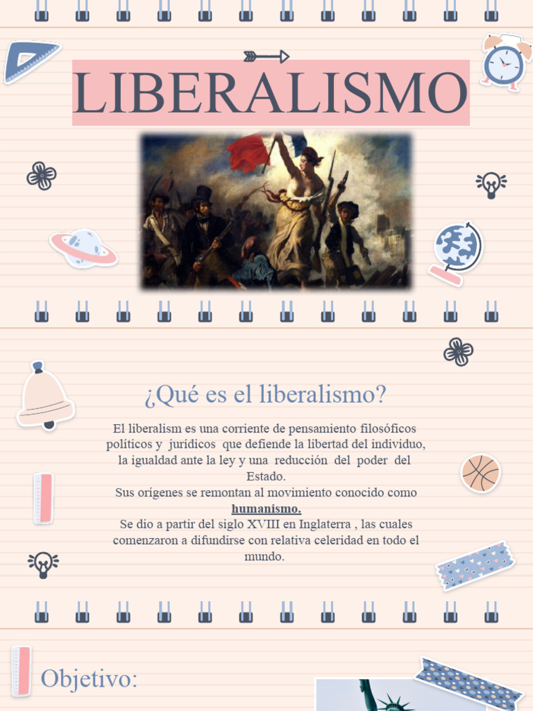 Diapositiva Del Liberalismo 2022 | PDF | Liberalismo | Teorías políticas