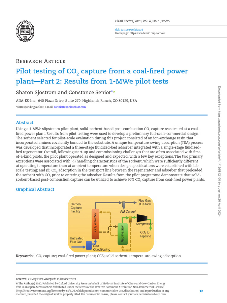 ZKZ 034 | PDF | Adsorption | Carbon Dioxide