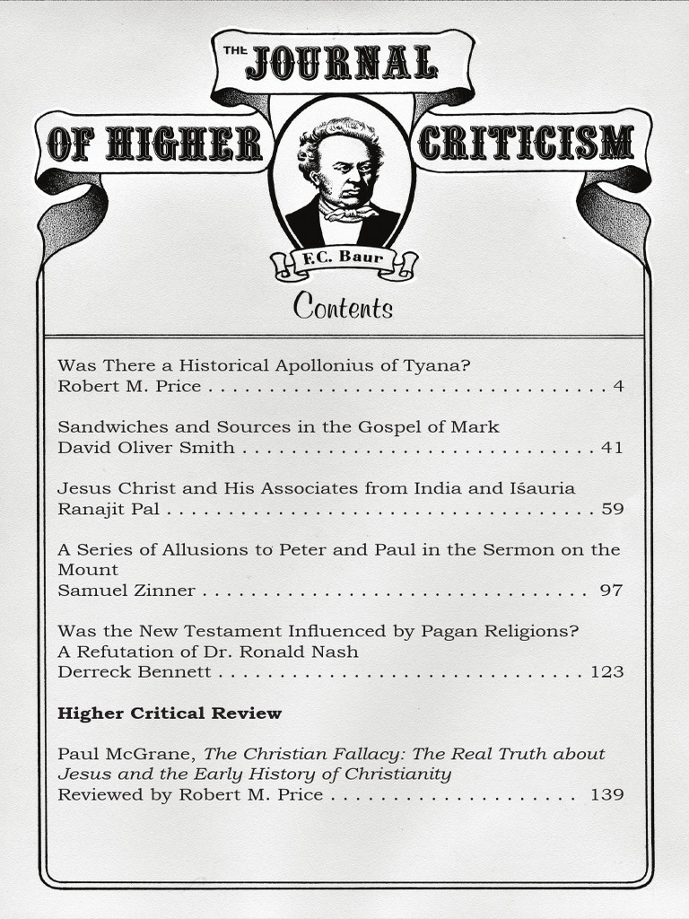 jhcvol13no1_2018 | Download Free PDF | Gospel Of Mark | Jesus