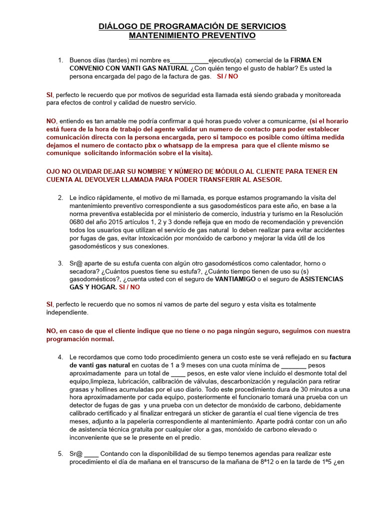 2024 Dialogo de Programacion Agente Call Center | PDF | Factura 2024 Dialogo de Programacion Agente Call Center | PDF | Factura