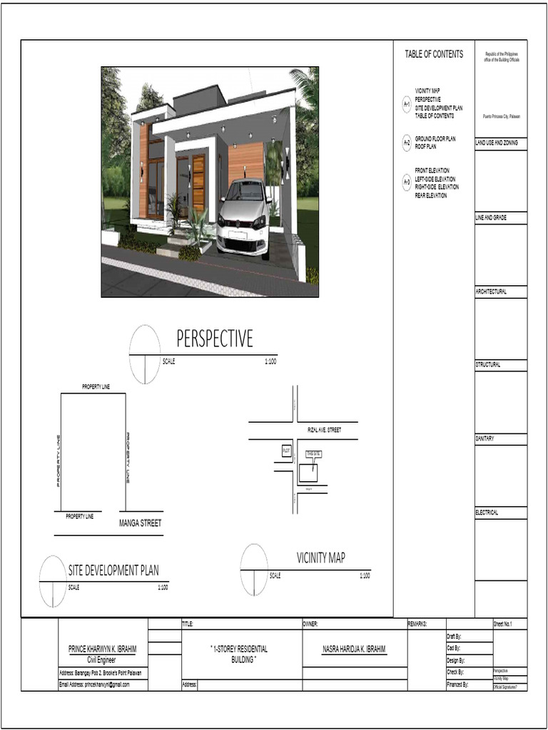 Structural Plan - Ibrahim Prince Kharwyn | PDF | Brisbane | Local ...