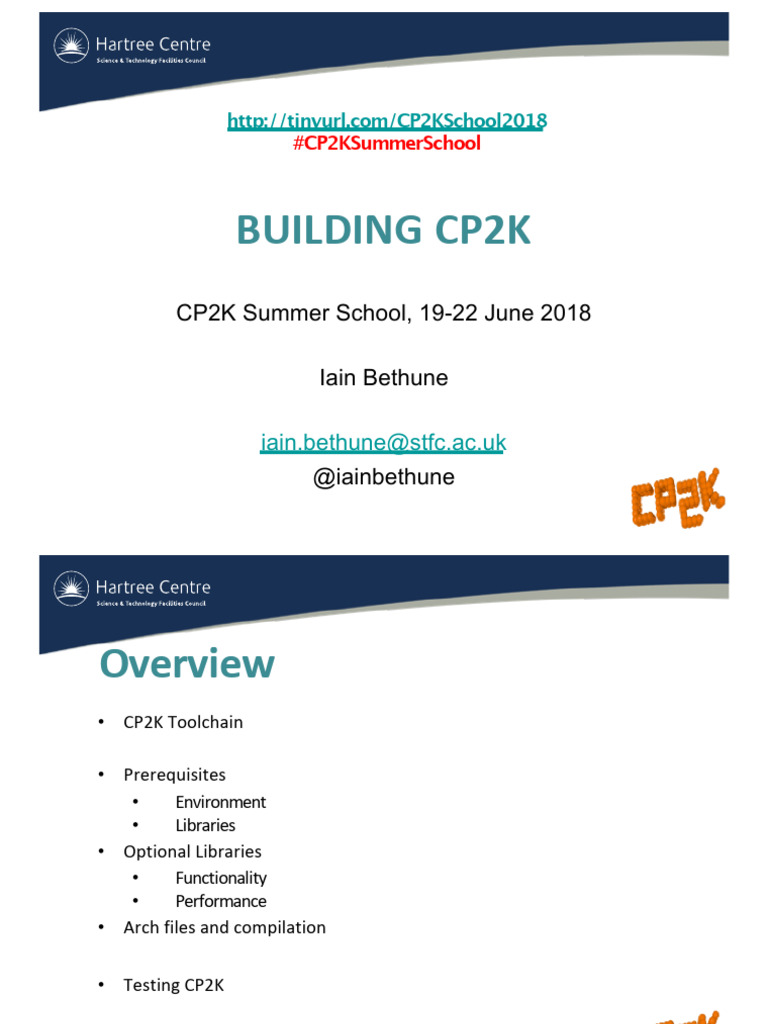 Building Cp2k | PDF | Linux | Message Passing Interface