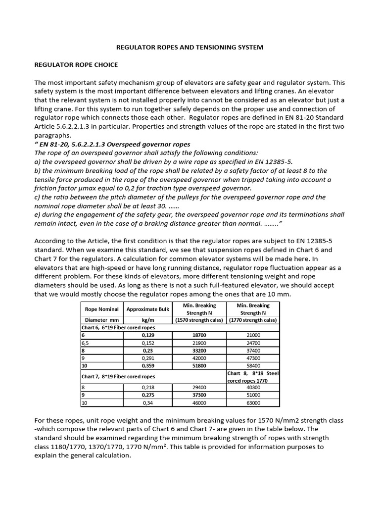 OSG Calculation | PDF | Elevator | Rope