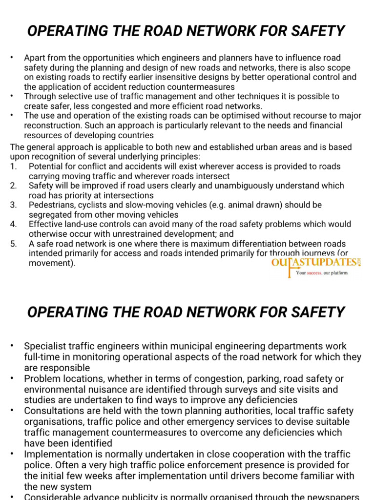 RSE Unit-2 | PDF | Road | Road Traffic Safety