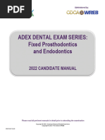 Candidate-Guide-FINAL ADEX | PDF | Dental Degree | Personal Protective ...