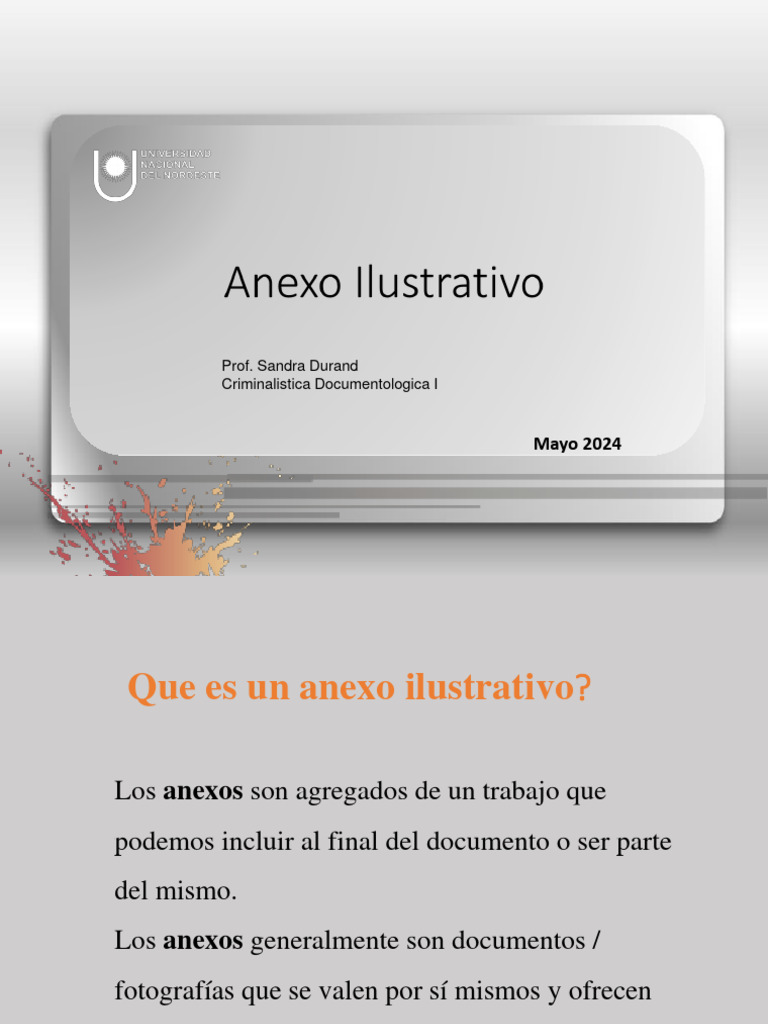 Anexos y Alteraciones en Documentos | PDF