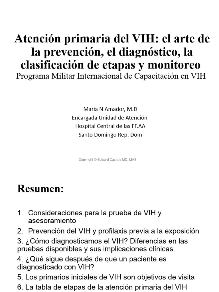 1.2 HIV-316 - HIV Primary Care - Staging L0 Man - Cachay - SP V1.0 ...