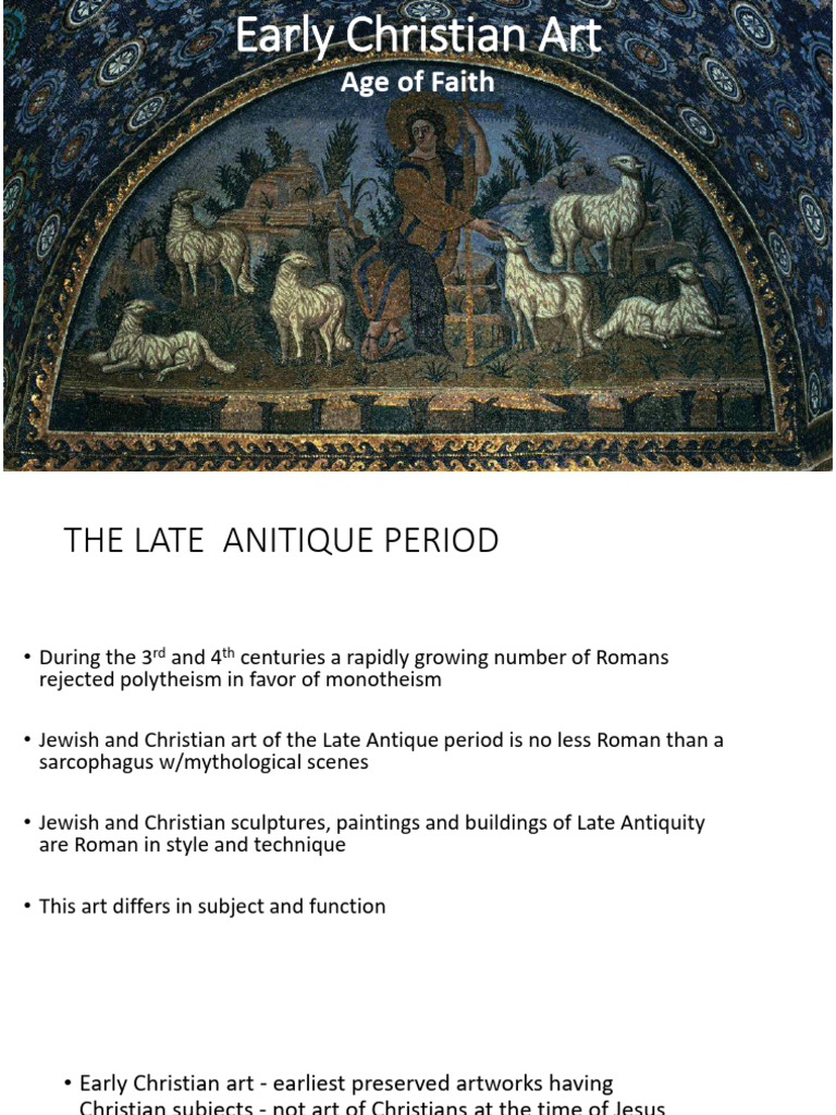 Early Christian Art | PDF | Jesus | Pontius Pilate