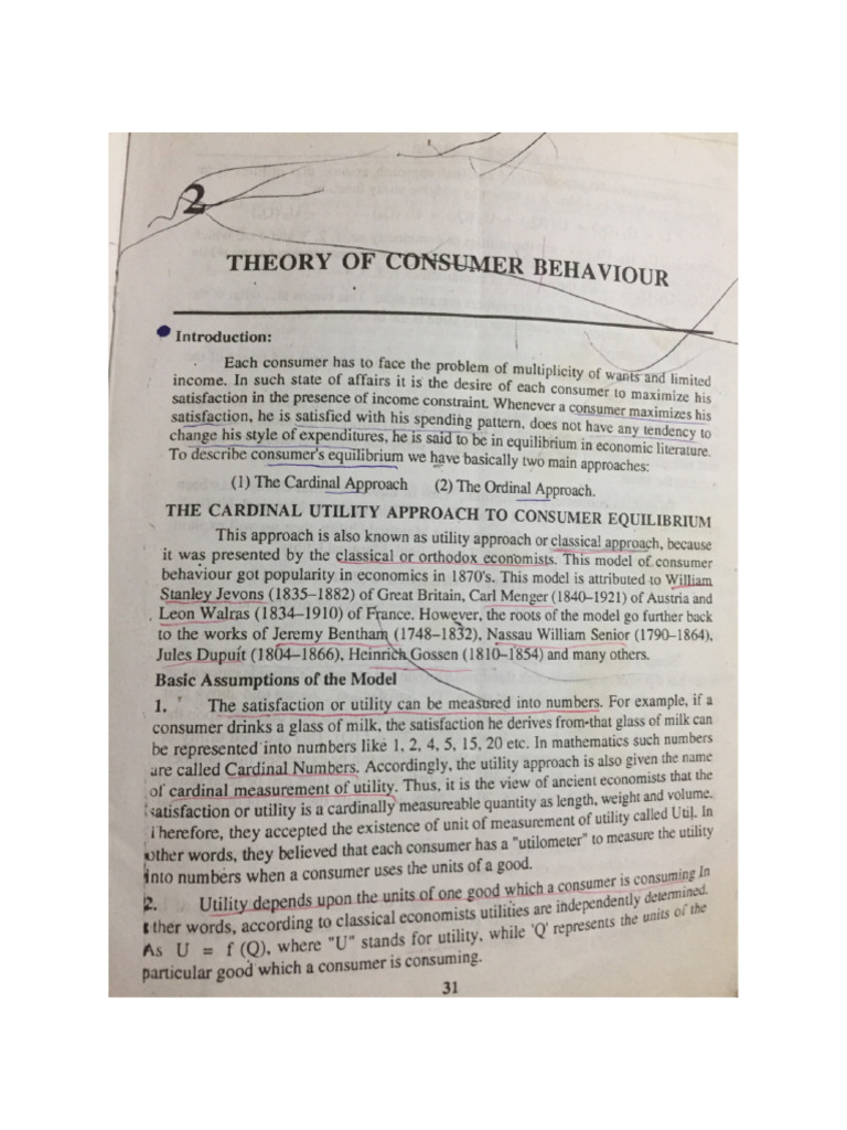 Consumer Theory | PDF