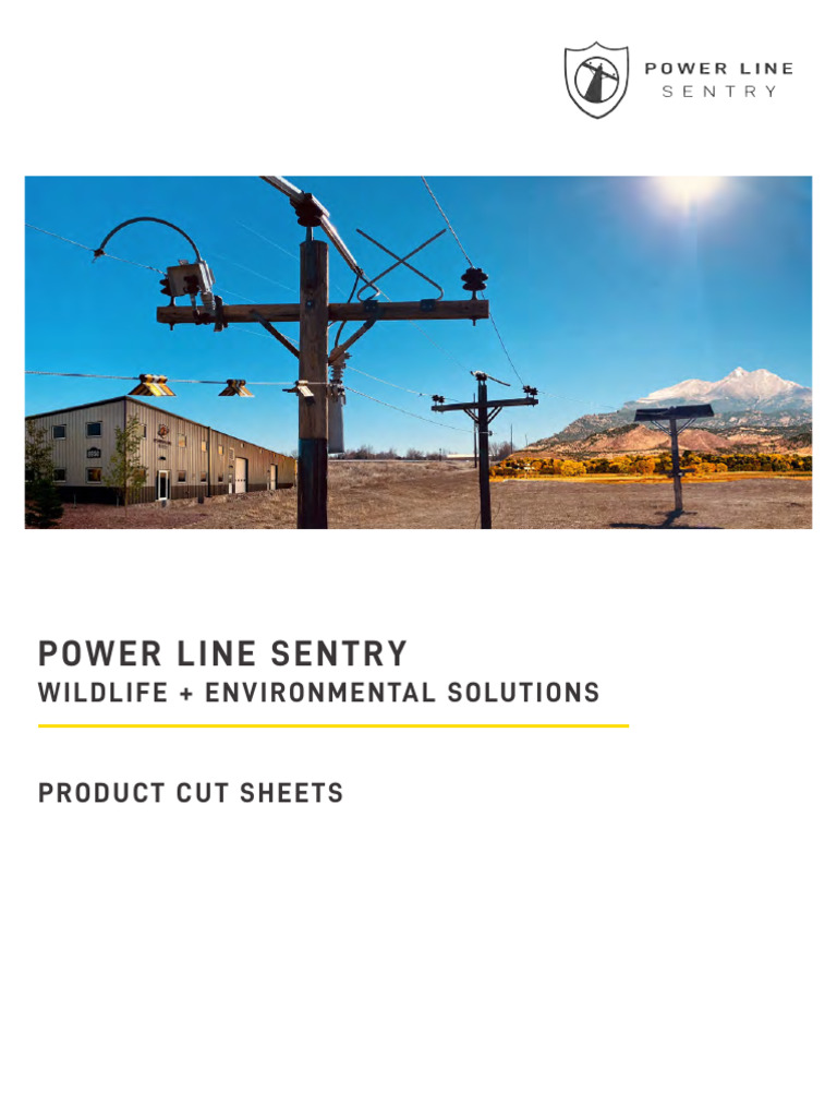 Power Line Sentry Catalog | PDF | Insulator (Electricity) | Electrical Resistance And Conductance