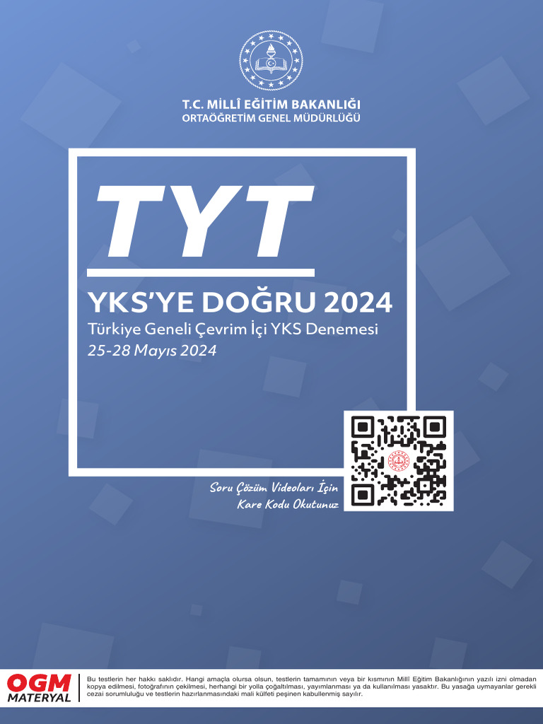 Yksye Dogru 2024 Tyt | PDF