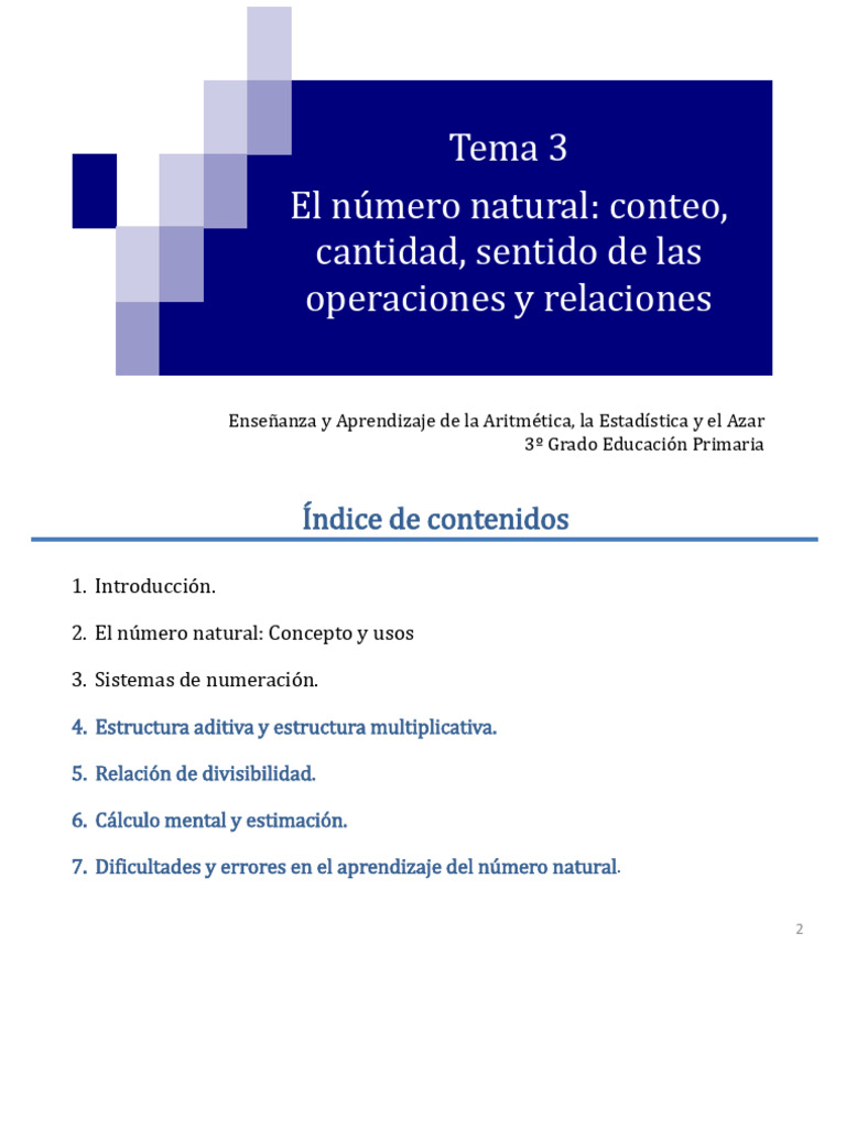 Tema 3 Sentido Numérico Parte II | PDF | División (Matemáticas ...
