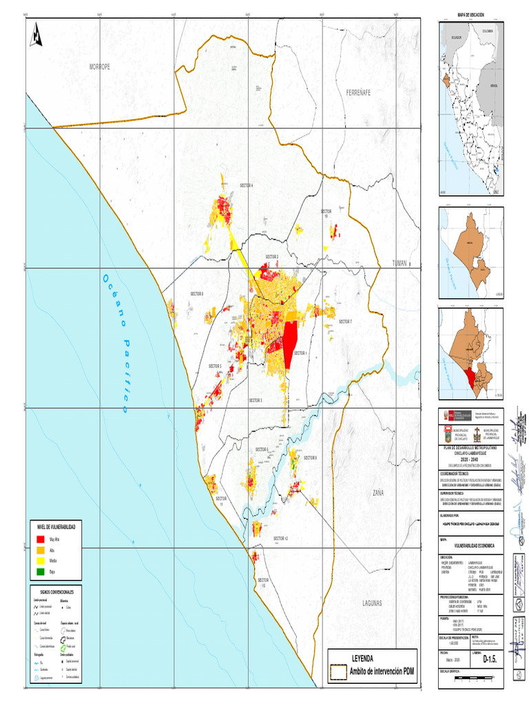 D-1.5.16 PDM Chiclayo Vulne Economica F6 | PDF | Perú | América del Sur