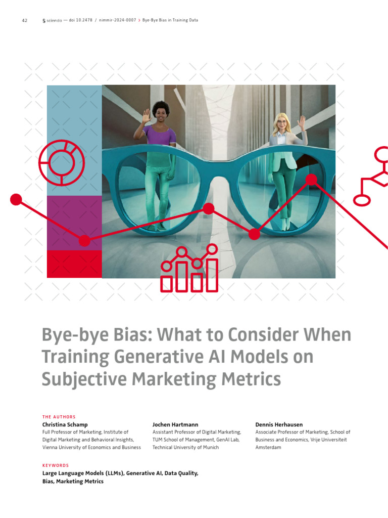 Byebye Bias What To Consider When Training Generative AI Models On ...