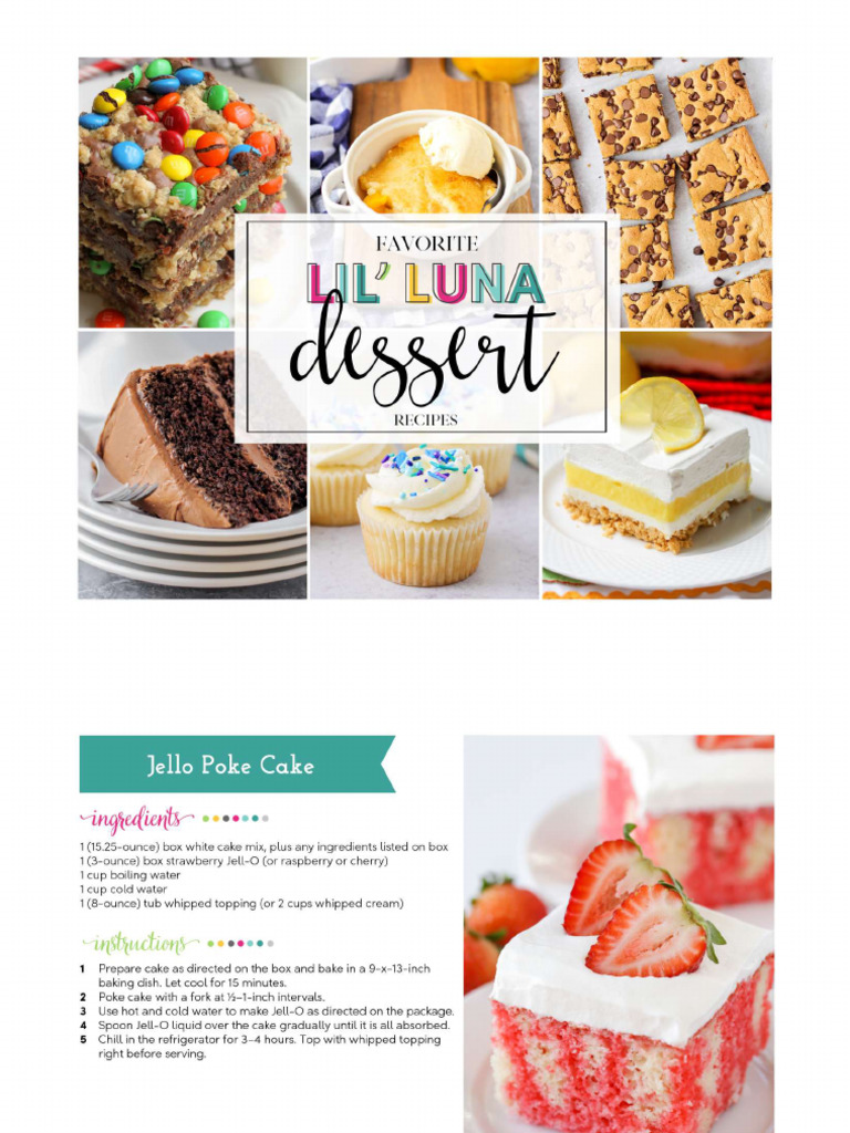 Desserts Ebook 2024 1 | PDF