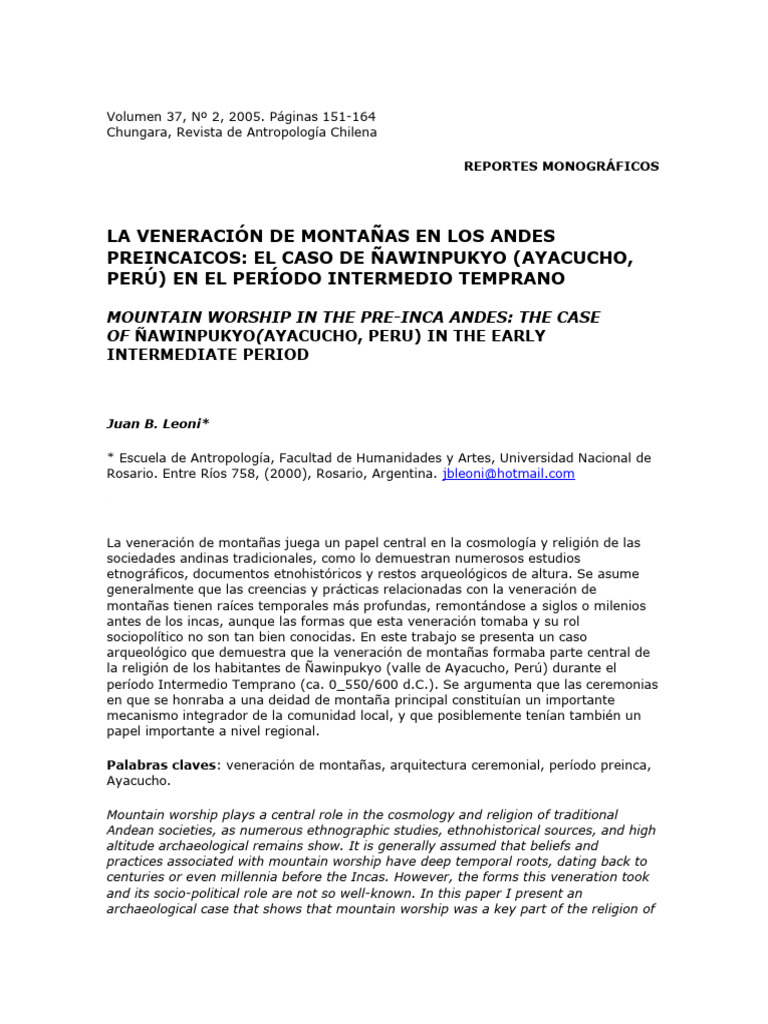 Los Apus | PDF | Imperio Inca