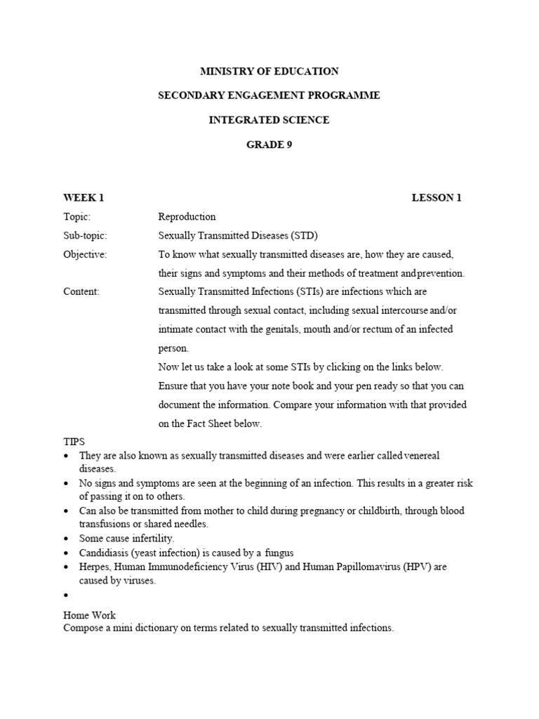 Grade 9 Integrated Science Notes