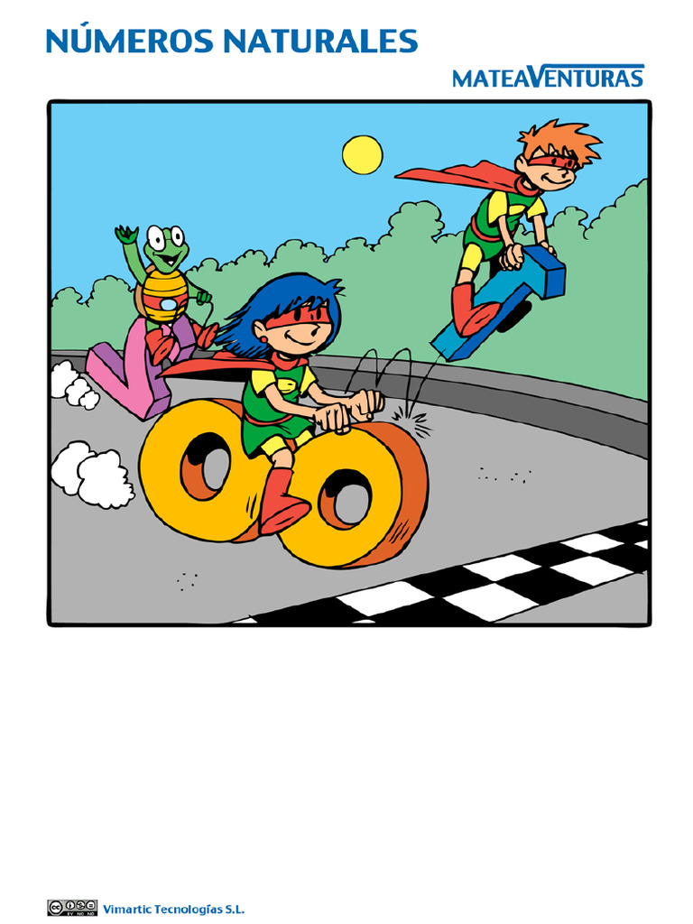 Mates 1.-Comic Definitivo Numeros Naturales | PDF
