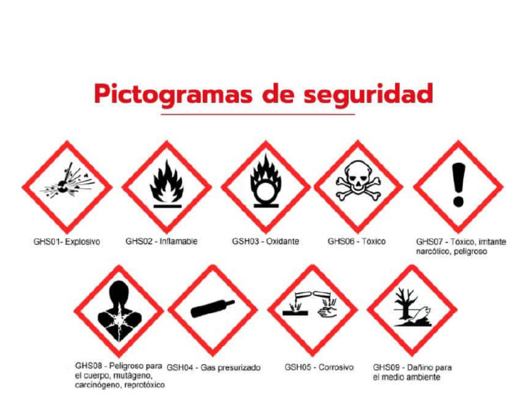 PICTOGRAMAS DE SEGURIDAD | PDF