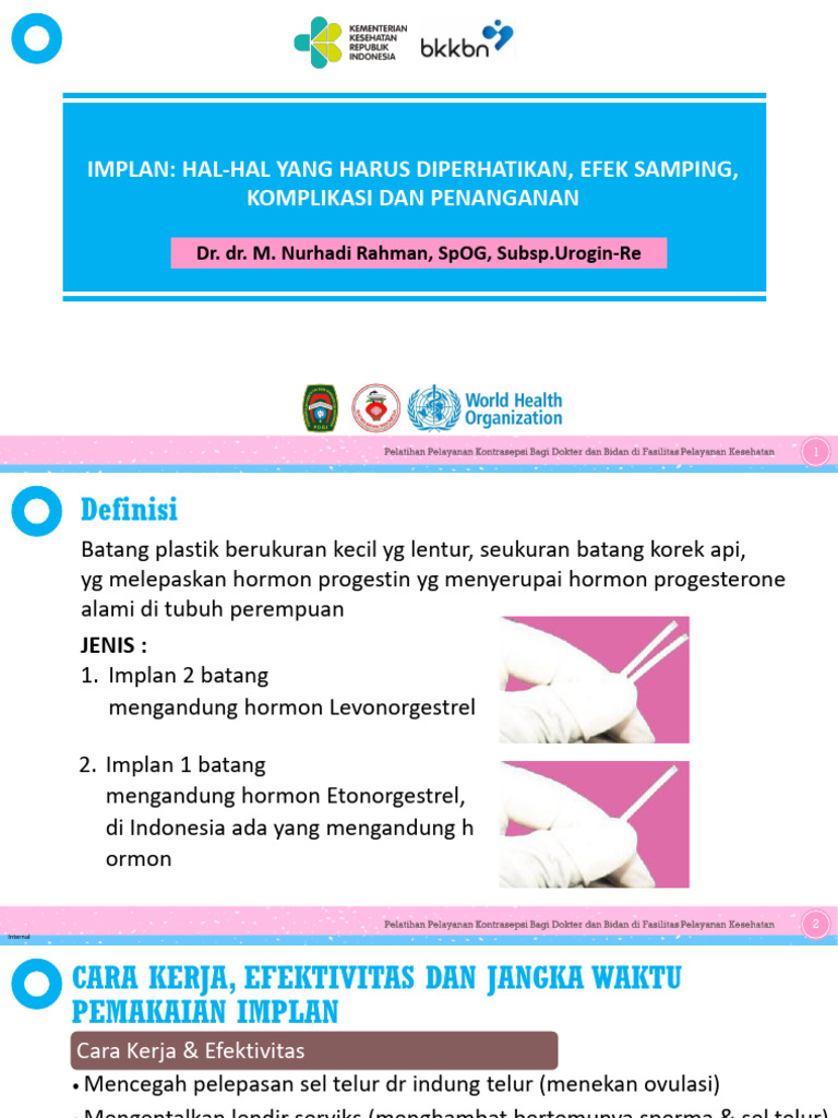 Hal Hal Yang Harus Dperhatikan Saat Pemasangan Implan | PDF