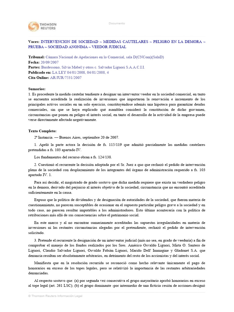 Fallo 1 | PDF | Mandato | Justicia