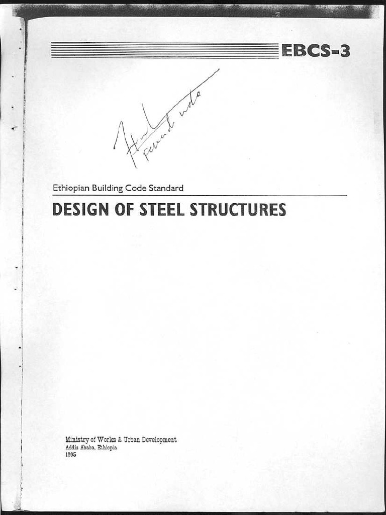 68pages - EBCS 3-Design of Steel Structures | PDF