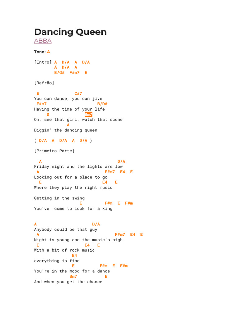 Dancing Queen | PDF | Art | Poetry