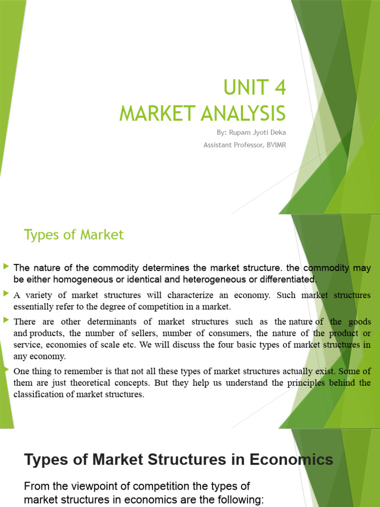 UNIT 4, MARKET ANALYSIS | Download Free PDF | Economic Equilibrium ...