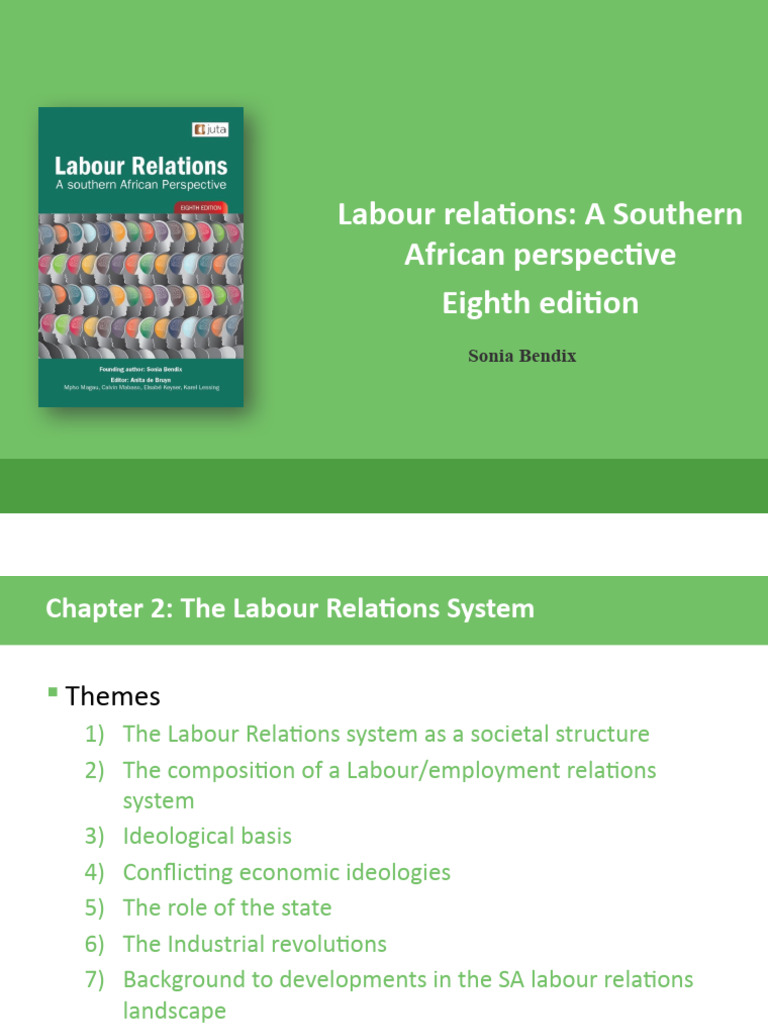 Chapter 2 (Labour Relations System) | PDF | Socialism | Labor Relations