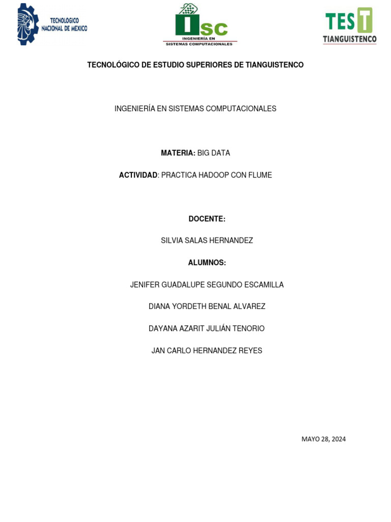 Practica Flume | PDF | Big Data | Servidor HTTP Apache