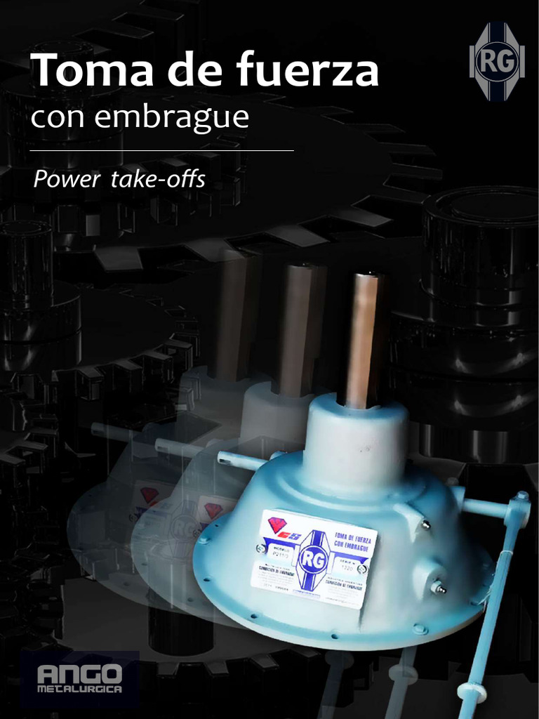 Toma de Fuerza Con Embrague Ficha Tecnica | Descargar gratis PDF | Embrague