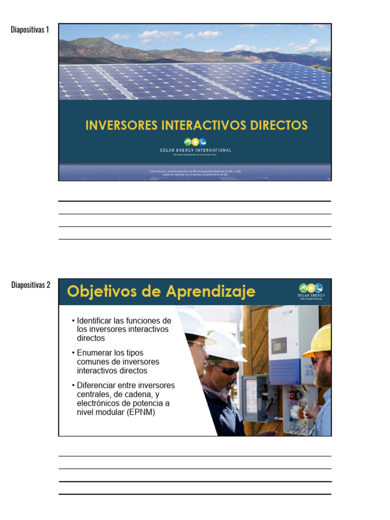 Apuntes Digitales Inversores Interactivos Directos - Parte 2 | PDF ...
