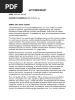 CPE Verbatim Tool for Pastoral Visits | PDF | Conversation | Psychology