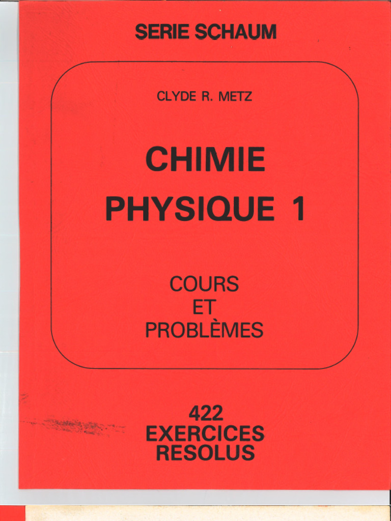 Chimie Physique 1 400dpi | PDF